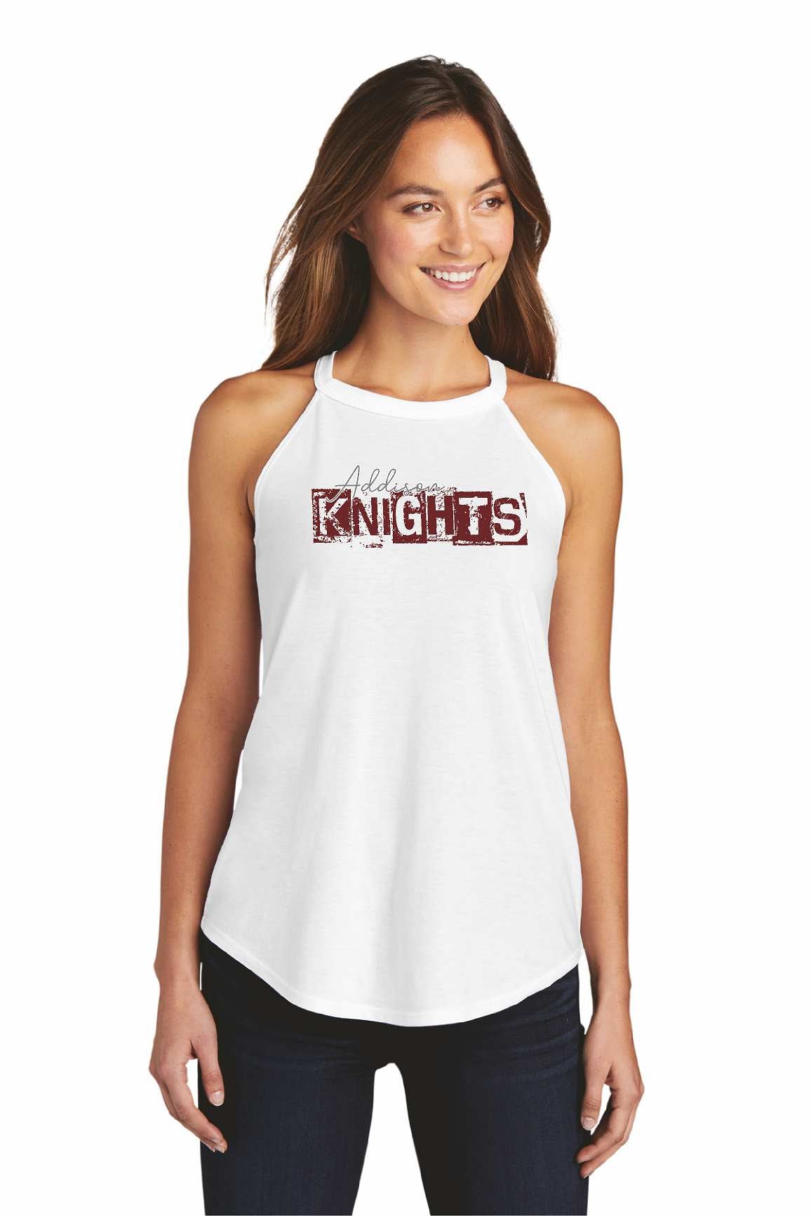 Addison Knights District Ladies Rocker Tank DT137L – Forever 6ix Apparel